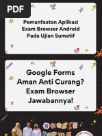 Panduan Menggunakan Exambro E Ujian | PDF