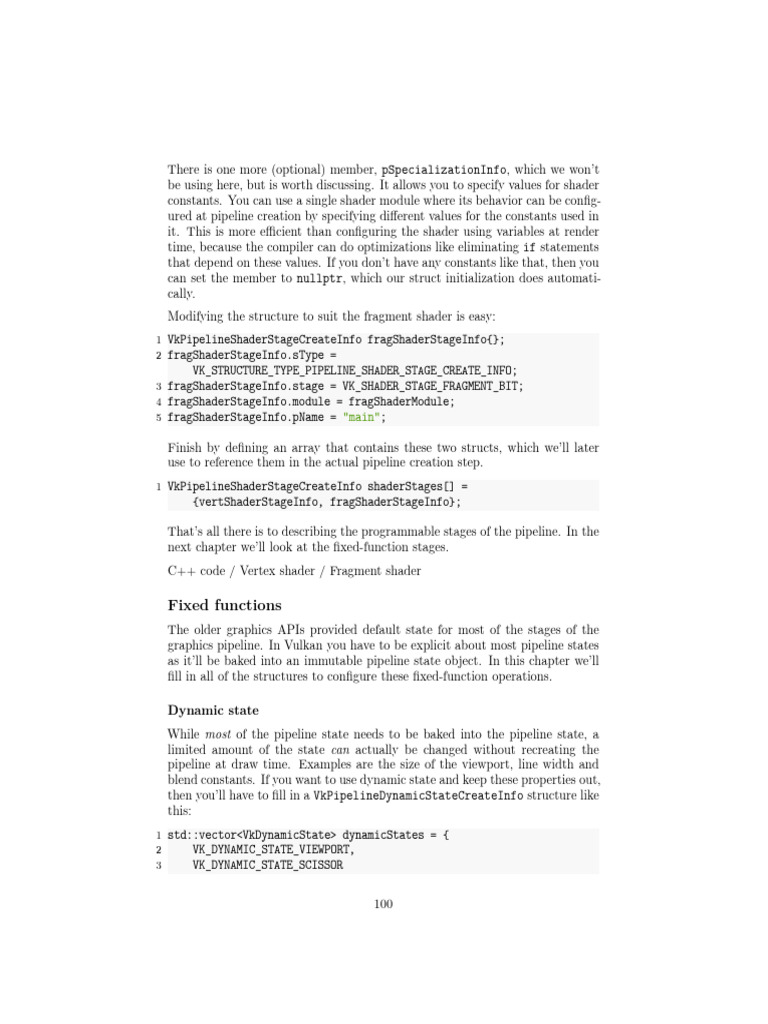 Vulkan Tutorial En-101-150 | PDF | Shader | Computer Programming
