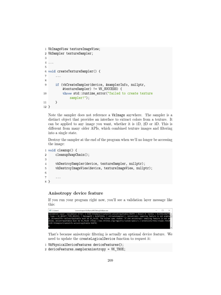 Vulkan Tutorial En-210-288 | PDF | Shader | Texture Mapping