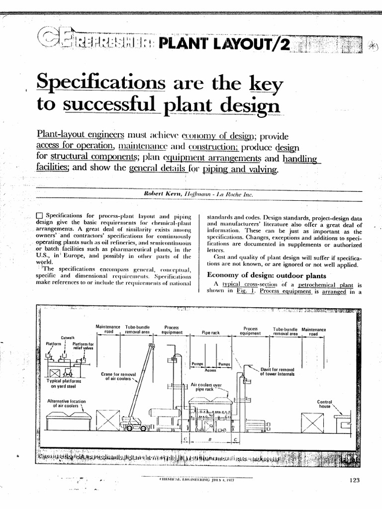 Kern - Plant Layout 02 - Specifications Are The Key To Successful Plant ...