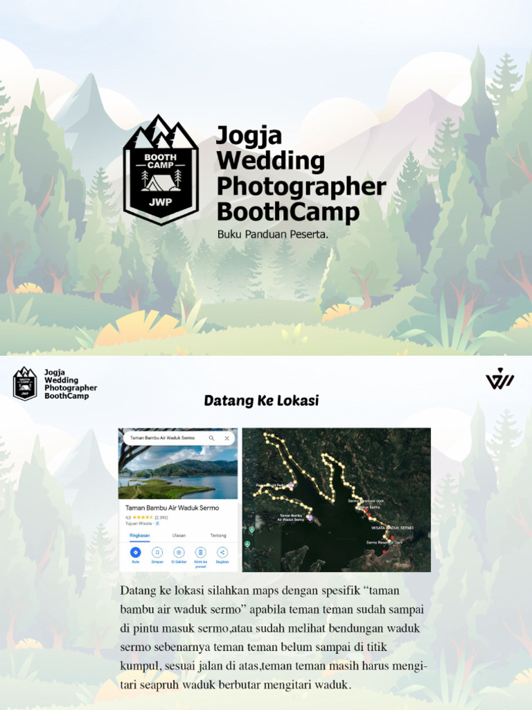 BUKU PANDUAN JWP BOOTHCAMP | PDF