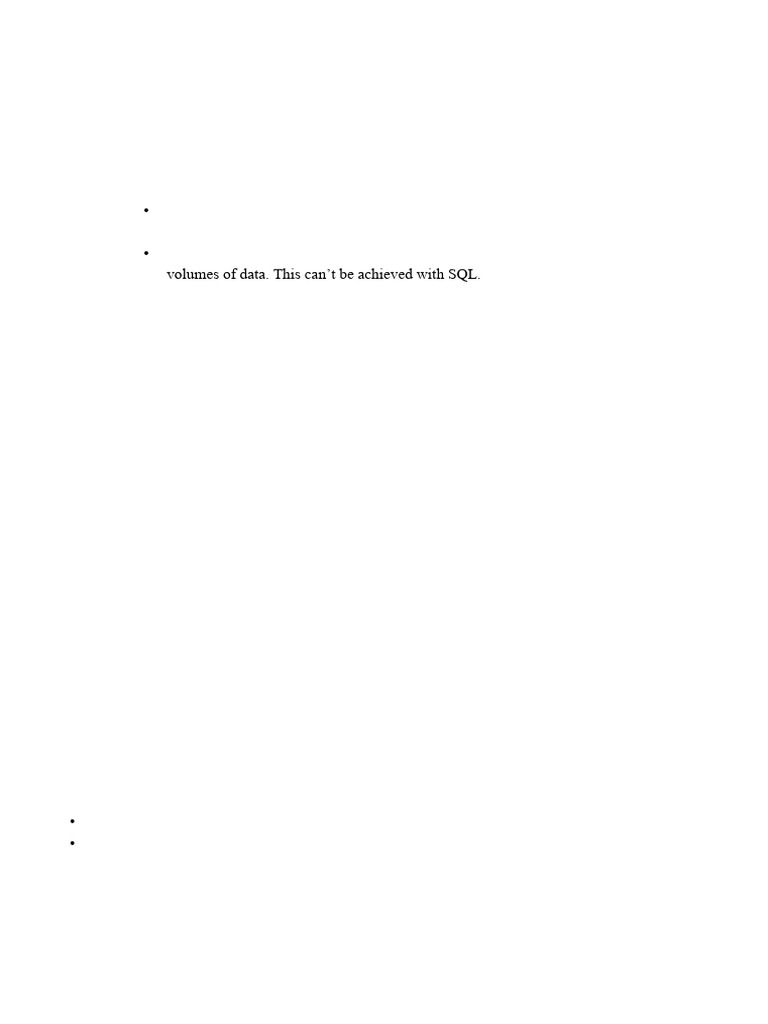 DBMS - IV UNIT | PDF | Pl/Sql | Sql DBMS - IV UNIT | PDF | Pl/Sql | Sql