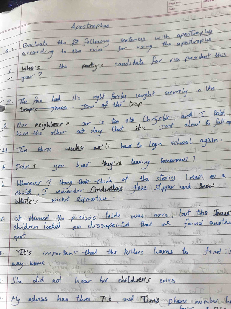 School Eng Work | PDF