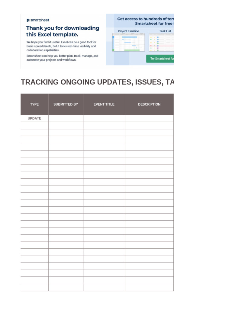 Project Updates & Task Tracking Guide | PDF