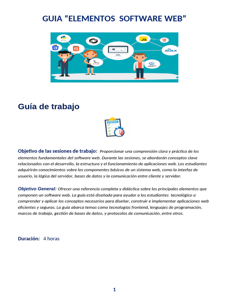 guia | PDF | Hipervínculo | HTML