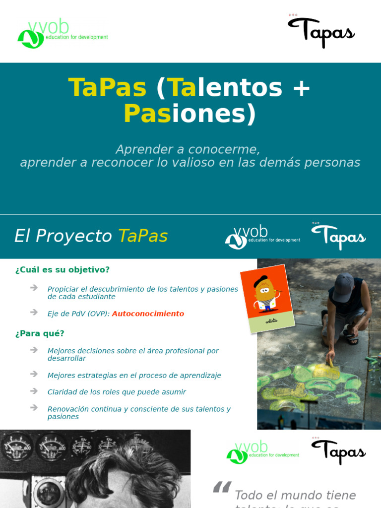 Presentación TaPas | PDF | Aprendizaje | Las emociones