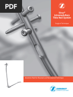 Zimmer Natural Nail System Tibial Nail Surgical Technique | PDF | Screw ...