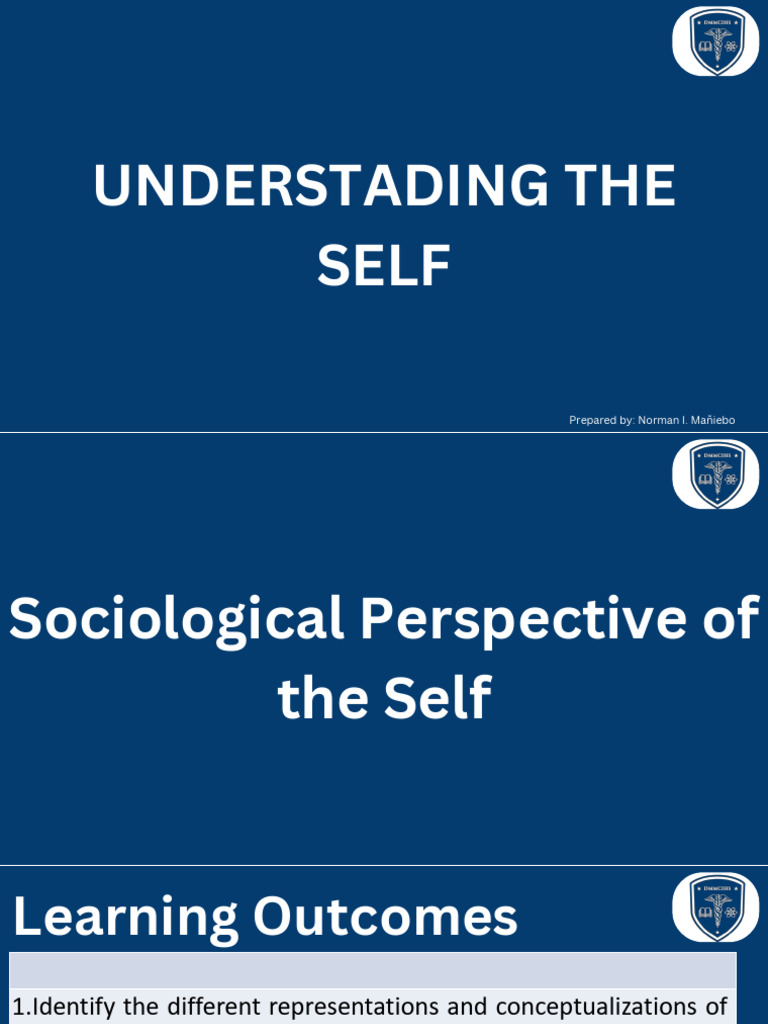 UTS-Lesson-3 | PDF | Sociology | Self