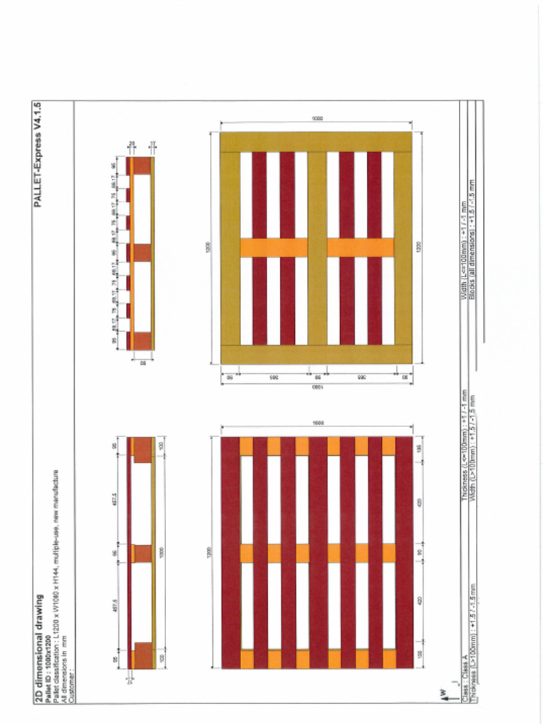 Plan Palette 1000X1200 - Kit | PDF