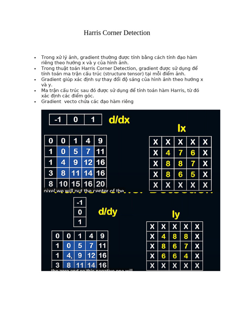 Harris Corner Detection | PDF