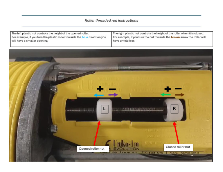 Roller Adjustment | PDF