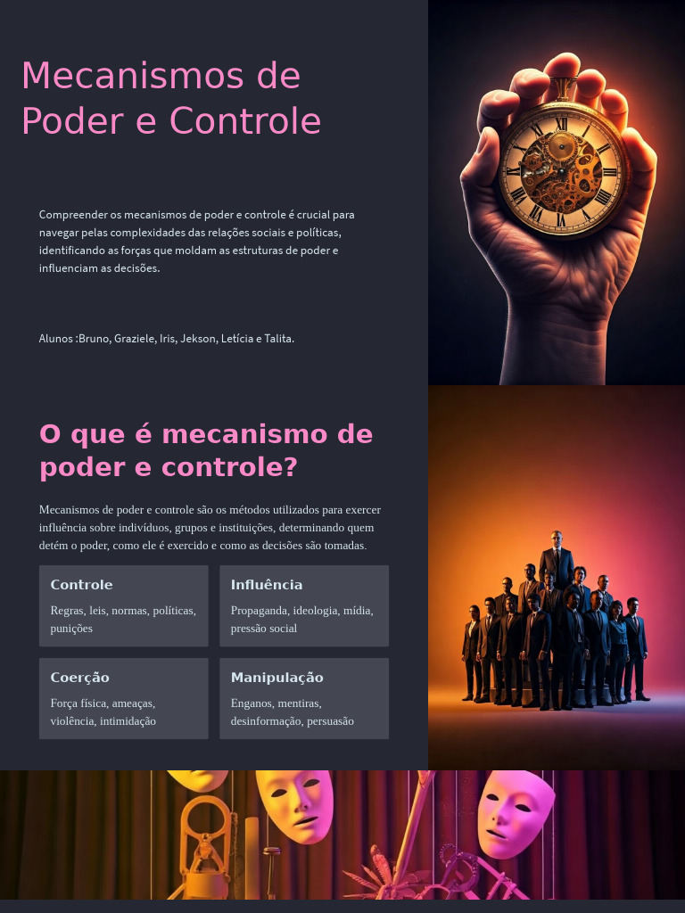 Mecanismos de Poder e Controle | PDF | Poder (social e político ...
