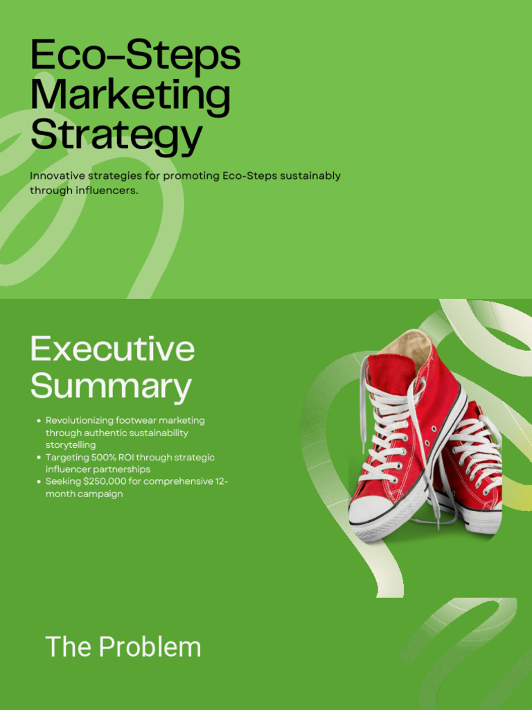 Eco-Steps Marketing Strategy | PDF | Marketing | Brand