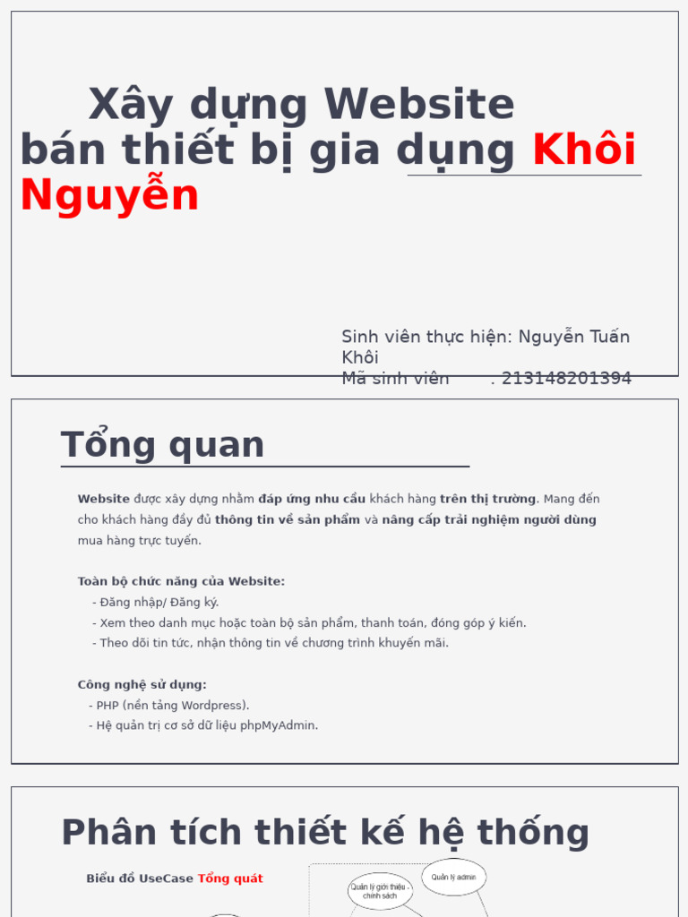 Slide TTTN NguyenTuanKhoi | PDF