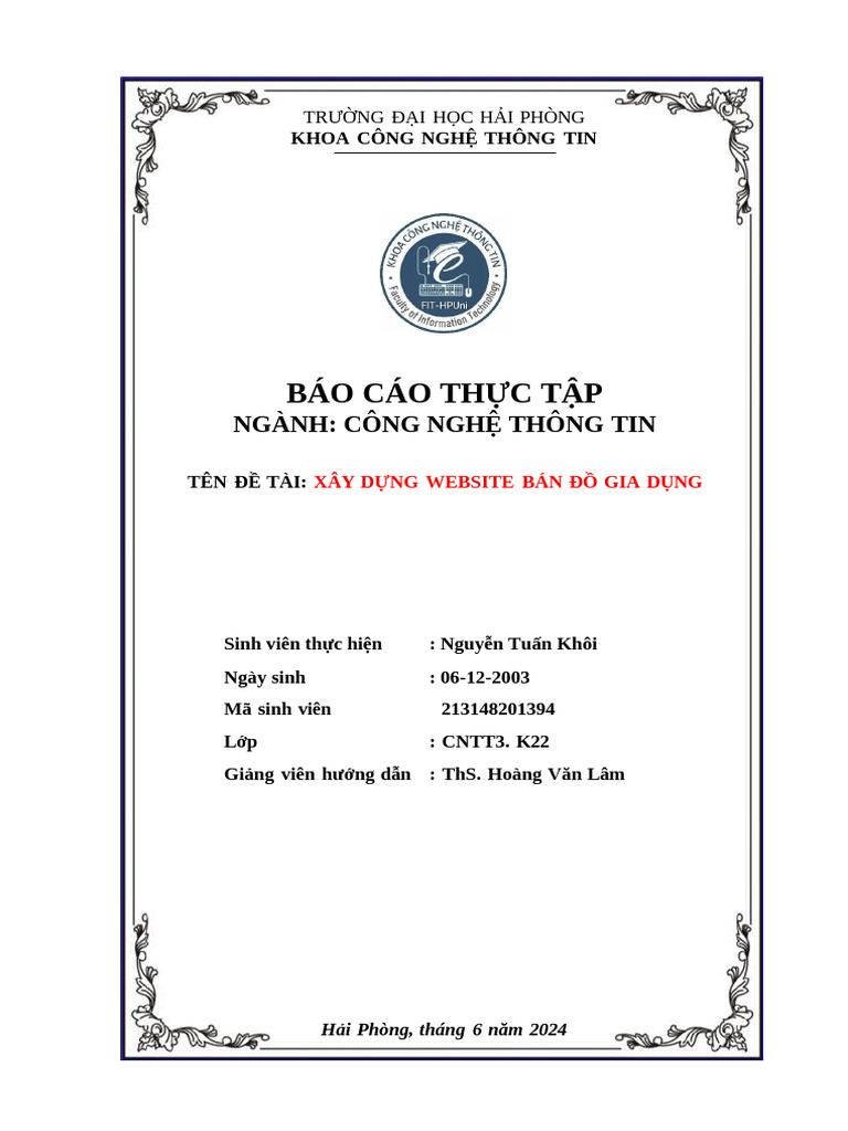 NguyenTuanKhoi TTTN | PDF