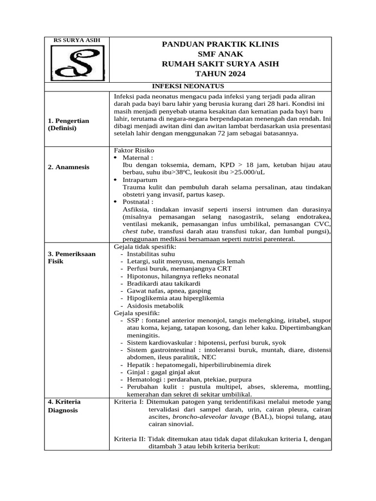 TTN Dan Infeksi Neonatus | PDF