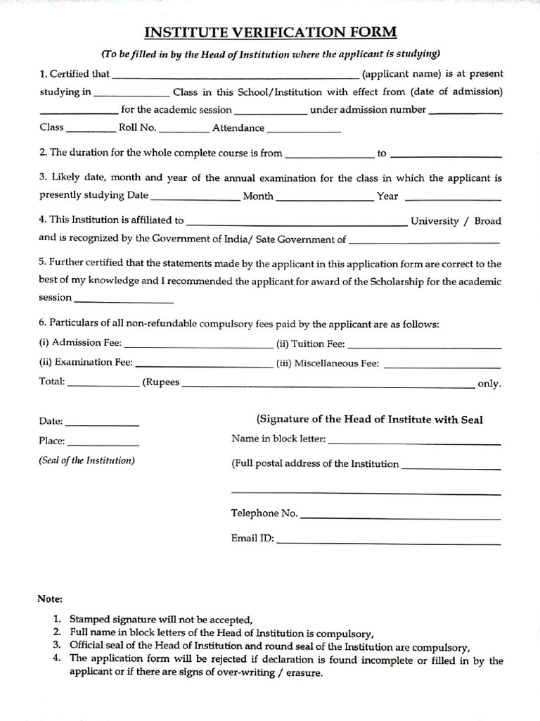 Inst. Verification | PDF