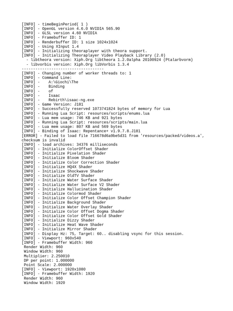 Log | PDF | Shader | Computing