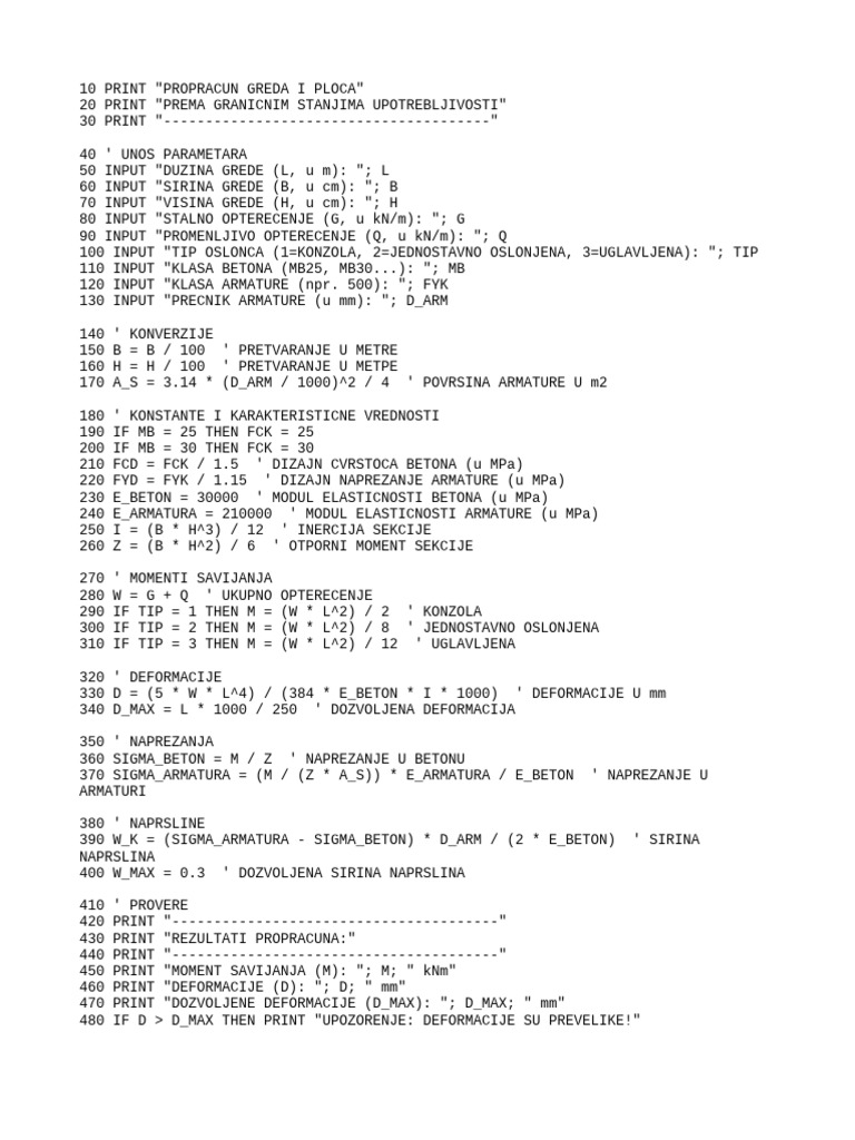 Grede I Ploce Prema Granicnim Stanjima Upotrebljivosti | PDF