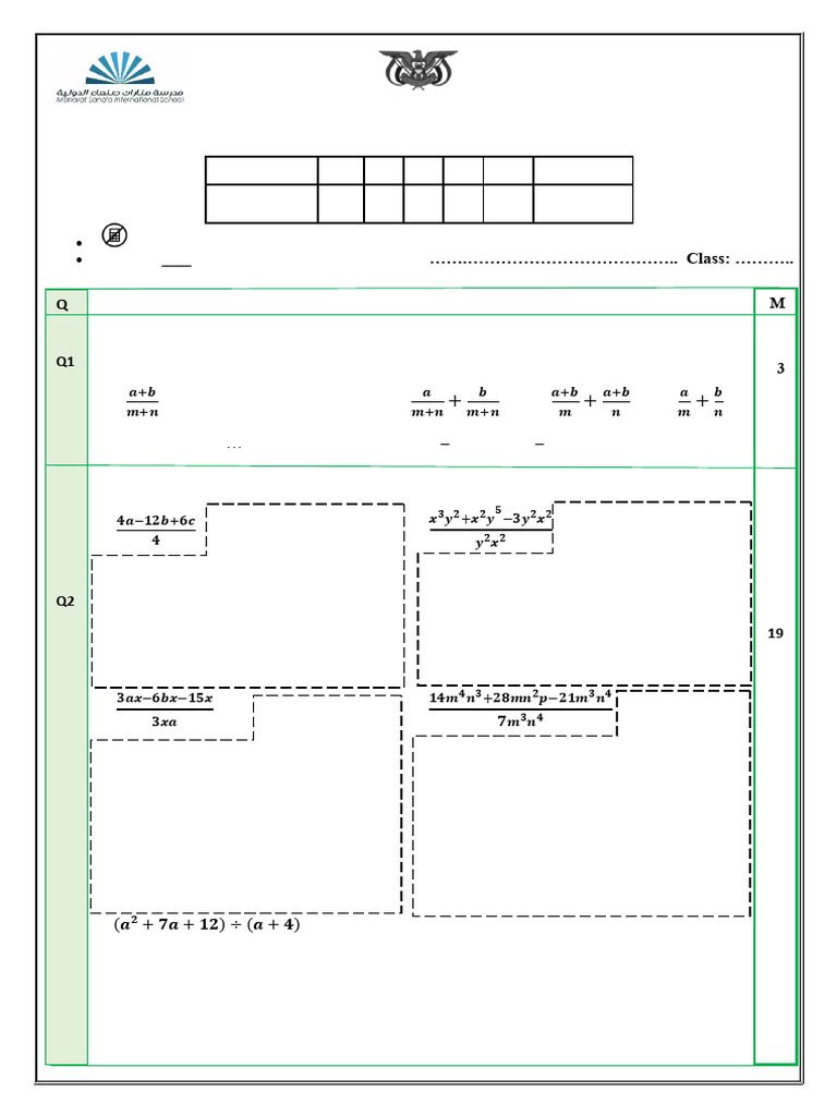 4th Assessment_ | PDF | Abstract Algebra | Algebra
