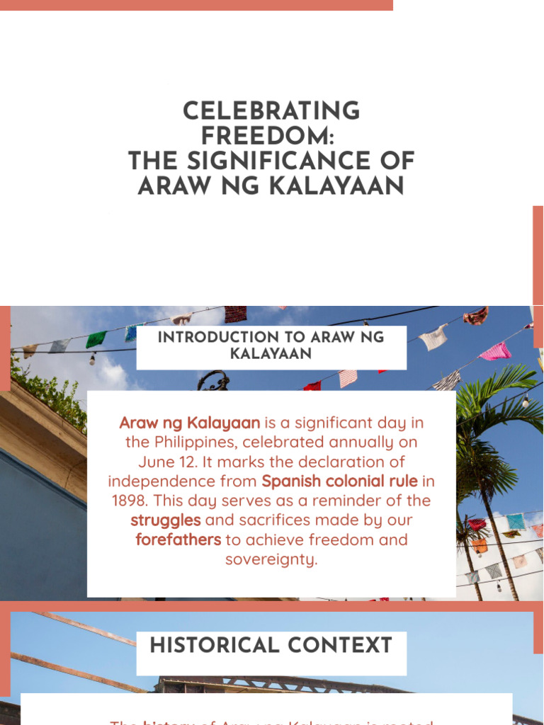 Araw ng Kalayaan: Celebrating Freedom | PDF