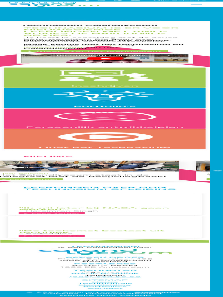 Technasium Calandlyceum | PDF