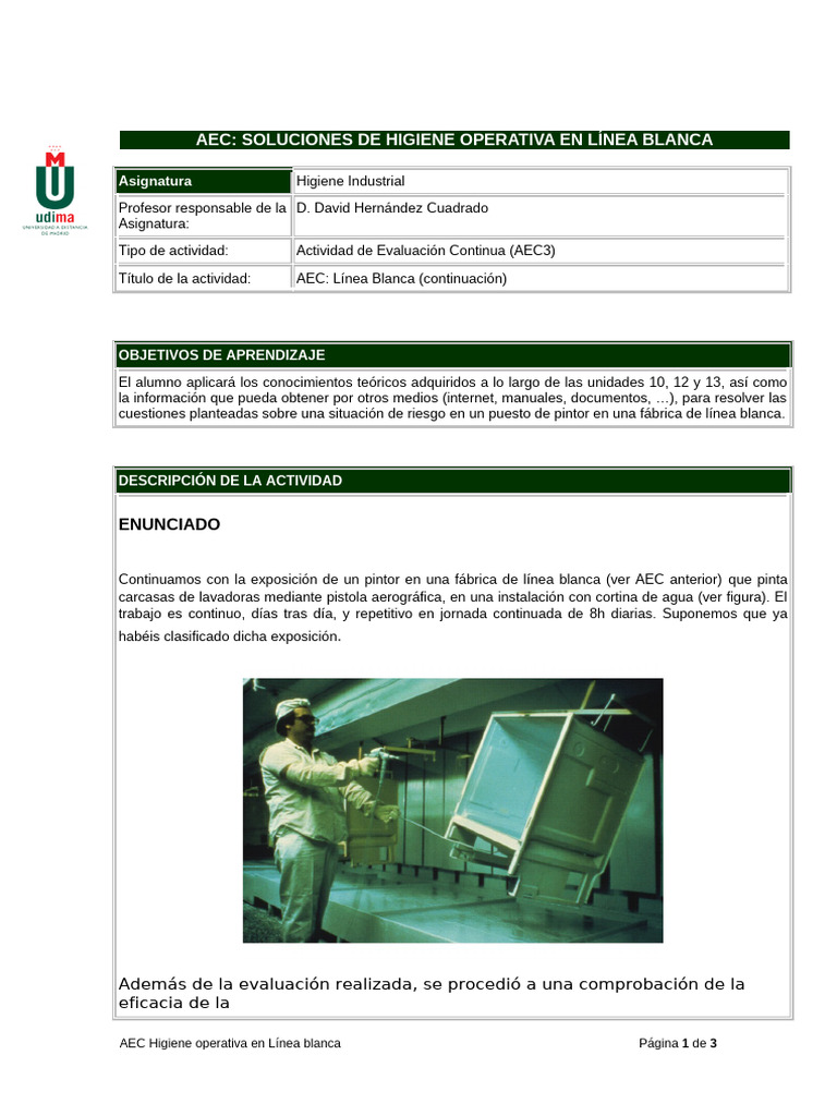 AEC3 Enunciado 2023 | PDF | Evaluación | Maestros