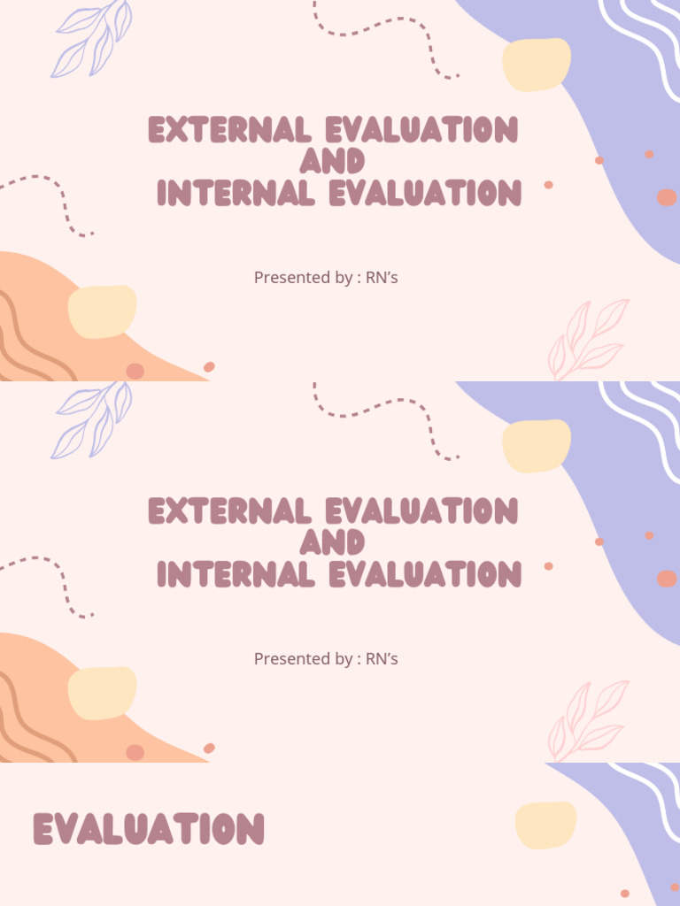 Pastel Cute Group Project Presentation | PDF | Evaluation | Cognition