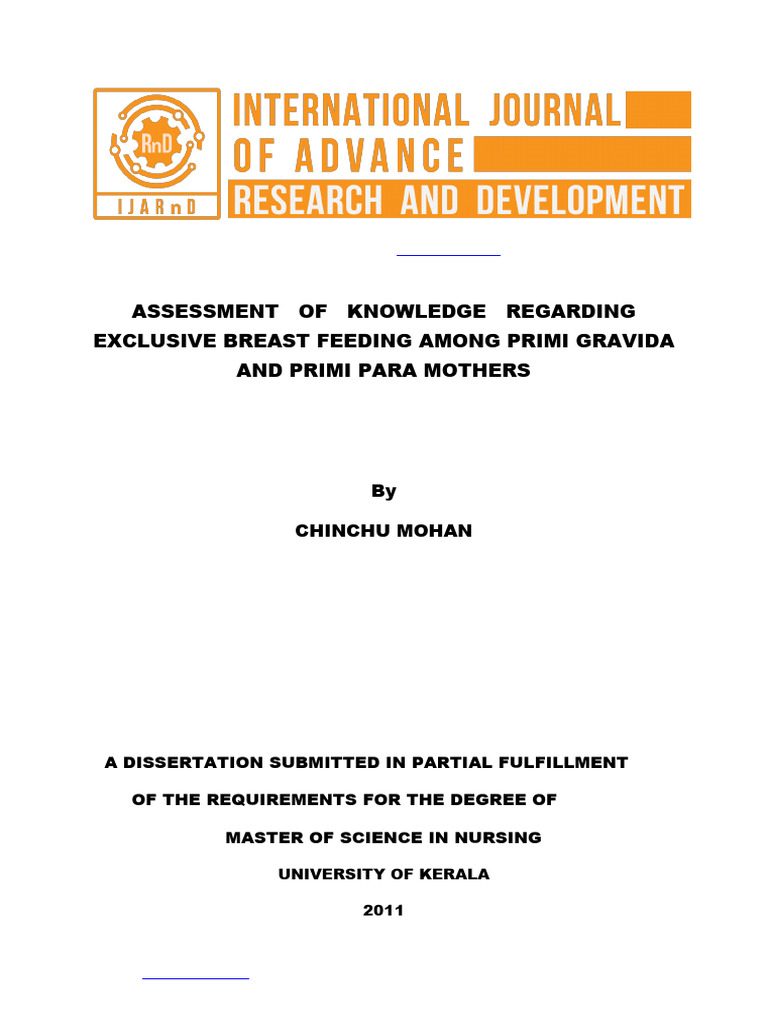 V3I8-1155 | PDF | Breastfeeding | Breast Milk