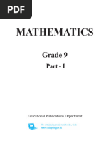G9 Mathematics STB 1 and 2 | PDF | Set (Mathematics) | Triangle