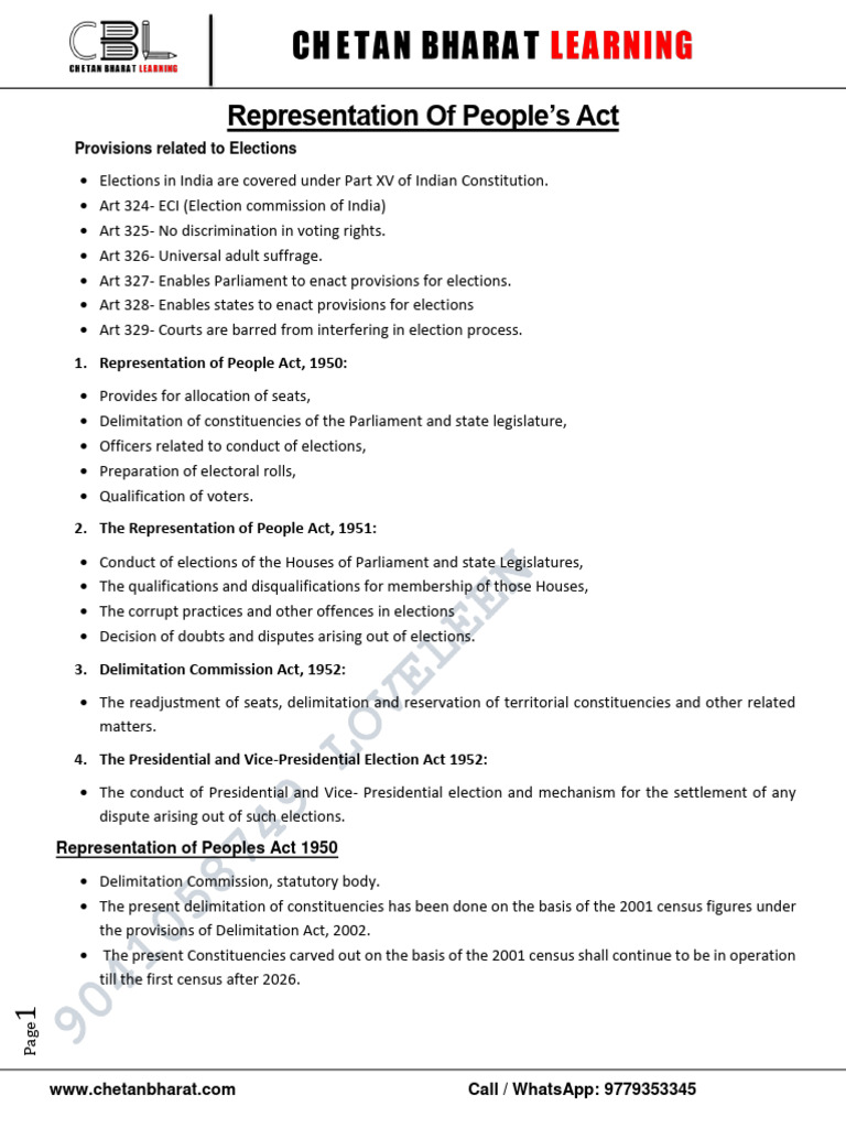 Lec 11 - English | PDF | Elections | Electoral District