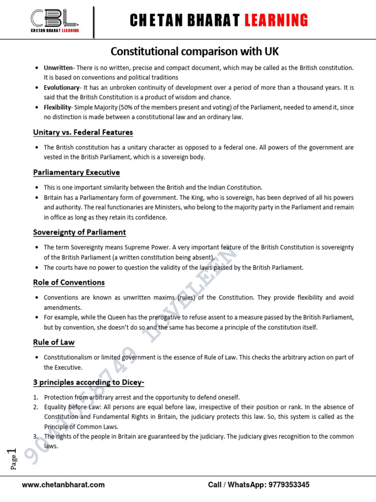 1671776589-Lec-13 UK Constitution | PDF | House Of Lords | Constitution