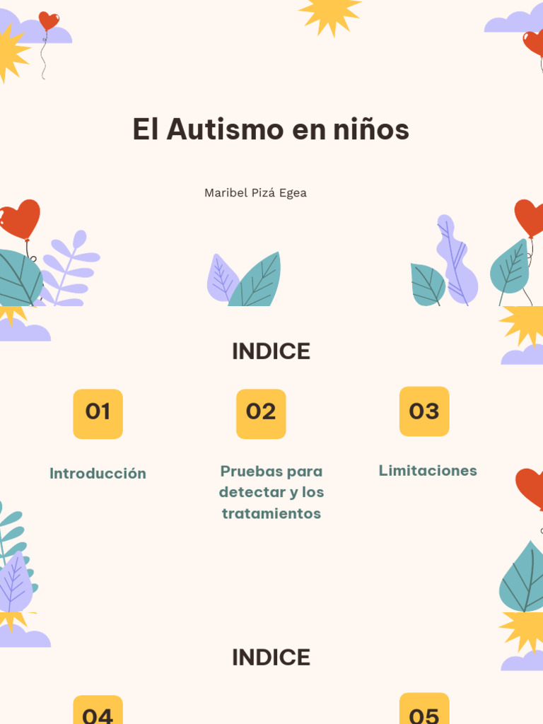 El Autismo en Niños | PDF | Espectro autista | Síndrome de Asperger