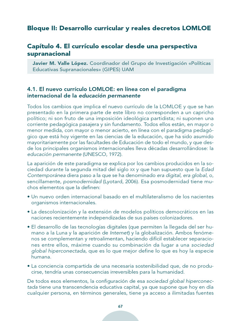 2022 - Competencias Lomloe Como Tendencia Supranacional | PDF | Plan de estudios | Aprendizaje
