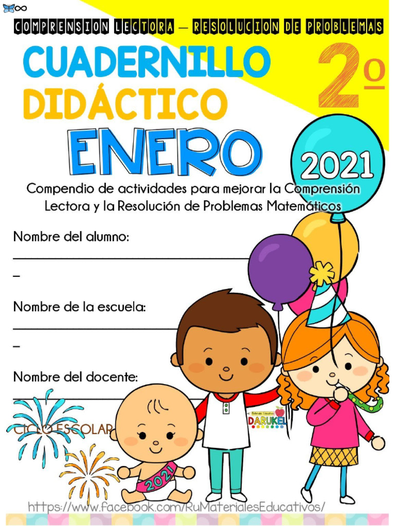 2°enero 2021 Darukel Lectora-Mate Cuadernillo | PDF