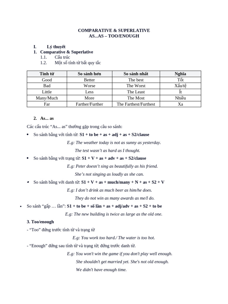 Handout Grammar Review U6 | PDF