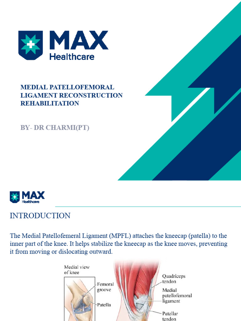 MPFL Reconstruction Rehabilitation Guide | PDF | Knee | Musculoskeletal ...