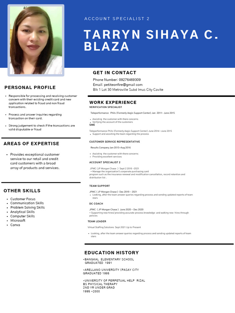 Blue and Black Modern Resume_20240610_161844_0000 | PDF | Computing