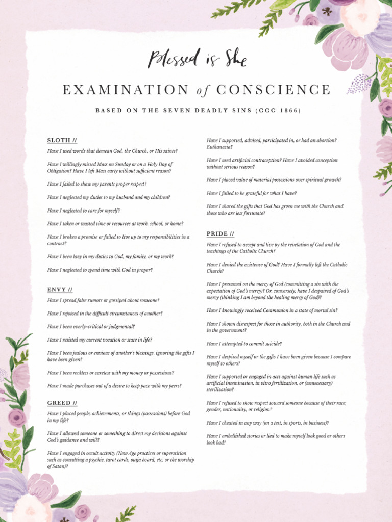 Examination_of_Conscience | PDF