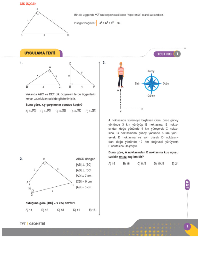 ALFA TYT GEOMETRİ BASKI HALİcompressed | PDF