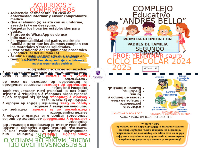 @Profeluan - Material Para Reunion Con Padres(1) | PDF | Escuelas