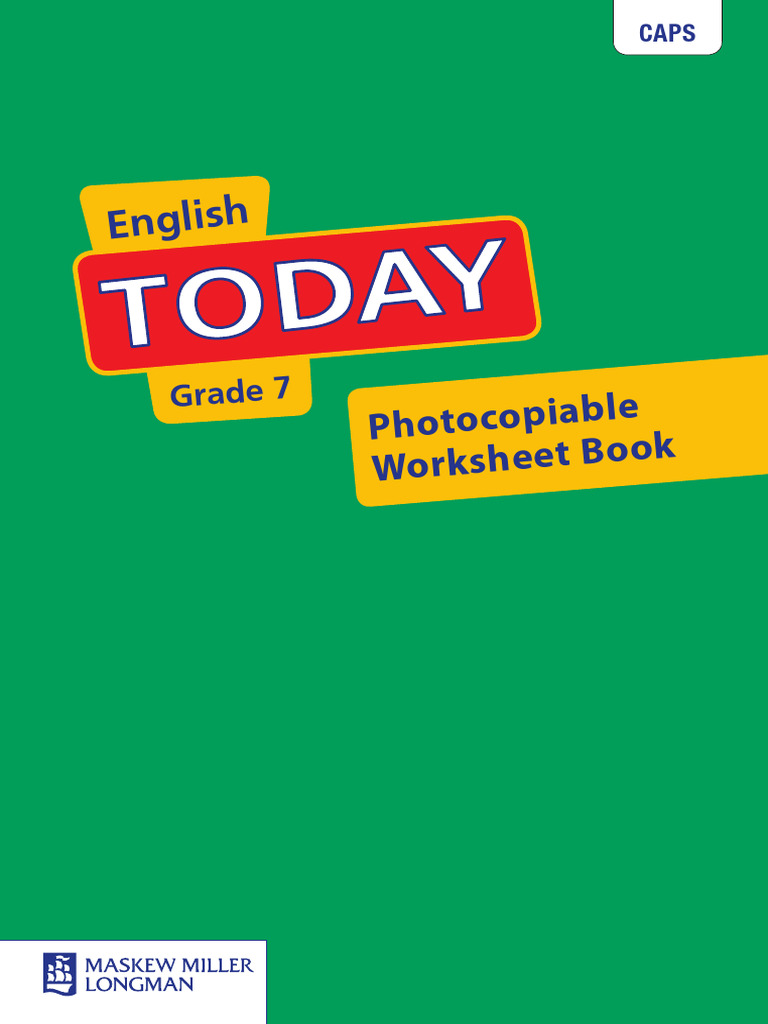 English Today Grade 7 Textbook | PDF | Subject (Grammar) | Grammatical ...