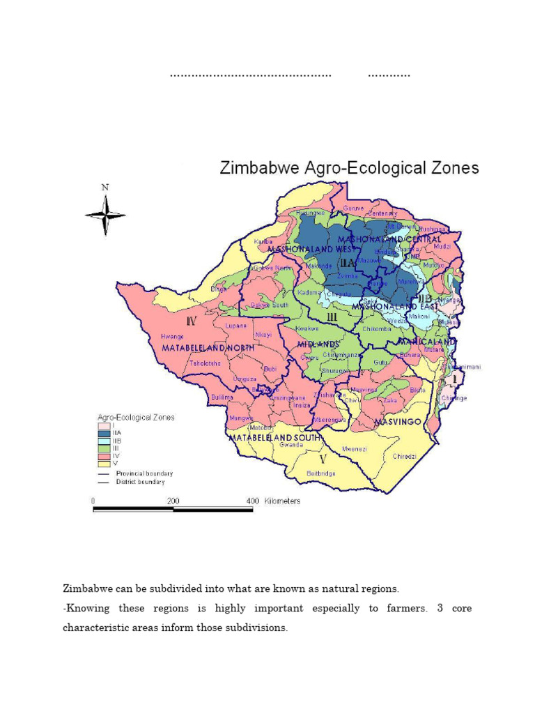 Natural Farming Regions in Zimbabwe | PDF | Agriculture | Intensive Farming
