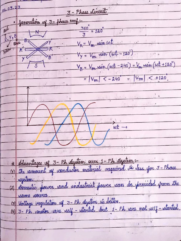 3Ph Circuit RM | PDF