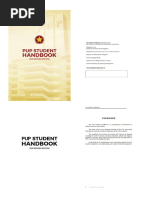 PUP Student Handbook | PDF | Tuition Payments | Students
