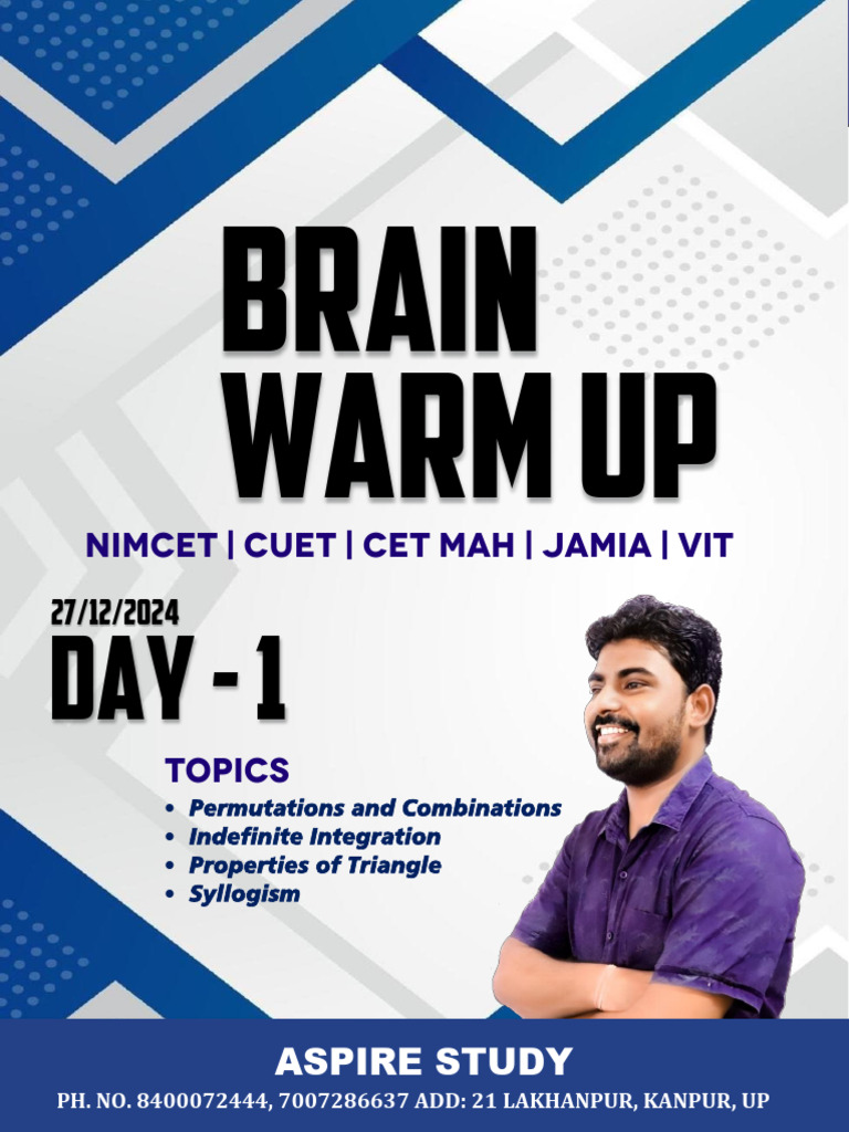 Brain Warm Up 01 | PDF