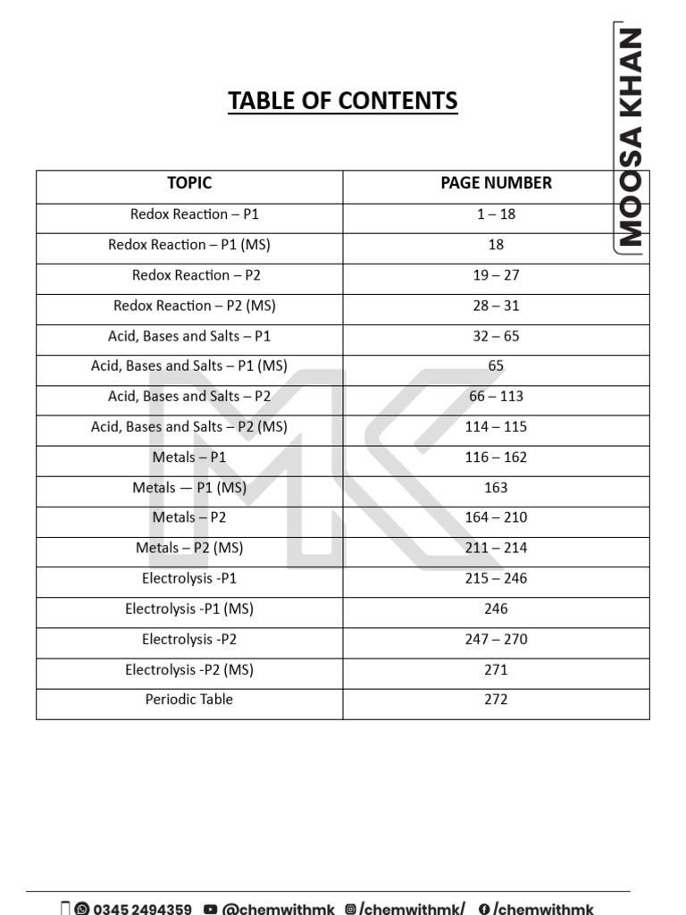Ol-Ig Chemistry Book 2 2025 | PDF | Calcium | Chlorine