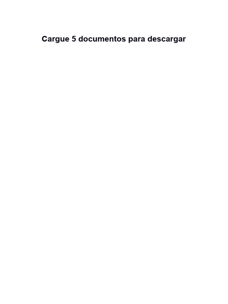 Mandanga | PDF