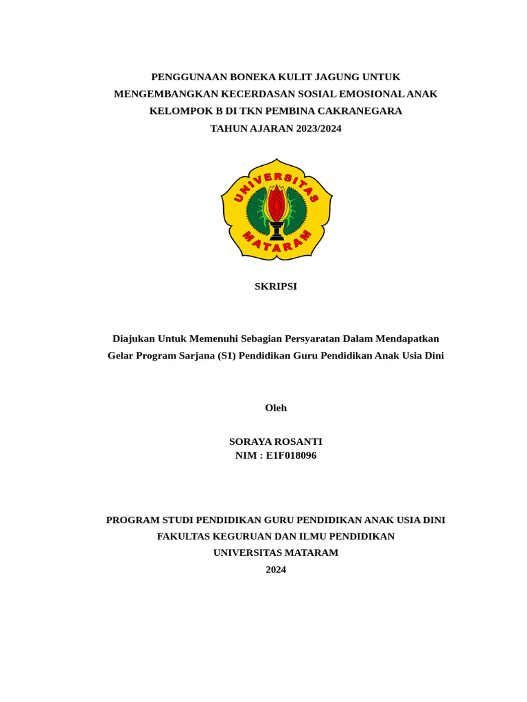 Skripsi Fix Edit Baru | PDF