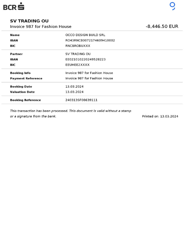 Transaction DR00011347760062 | PDF